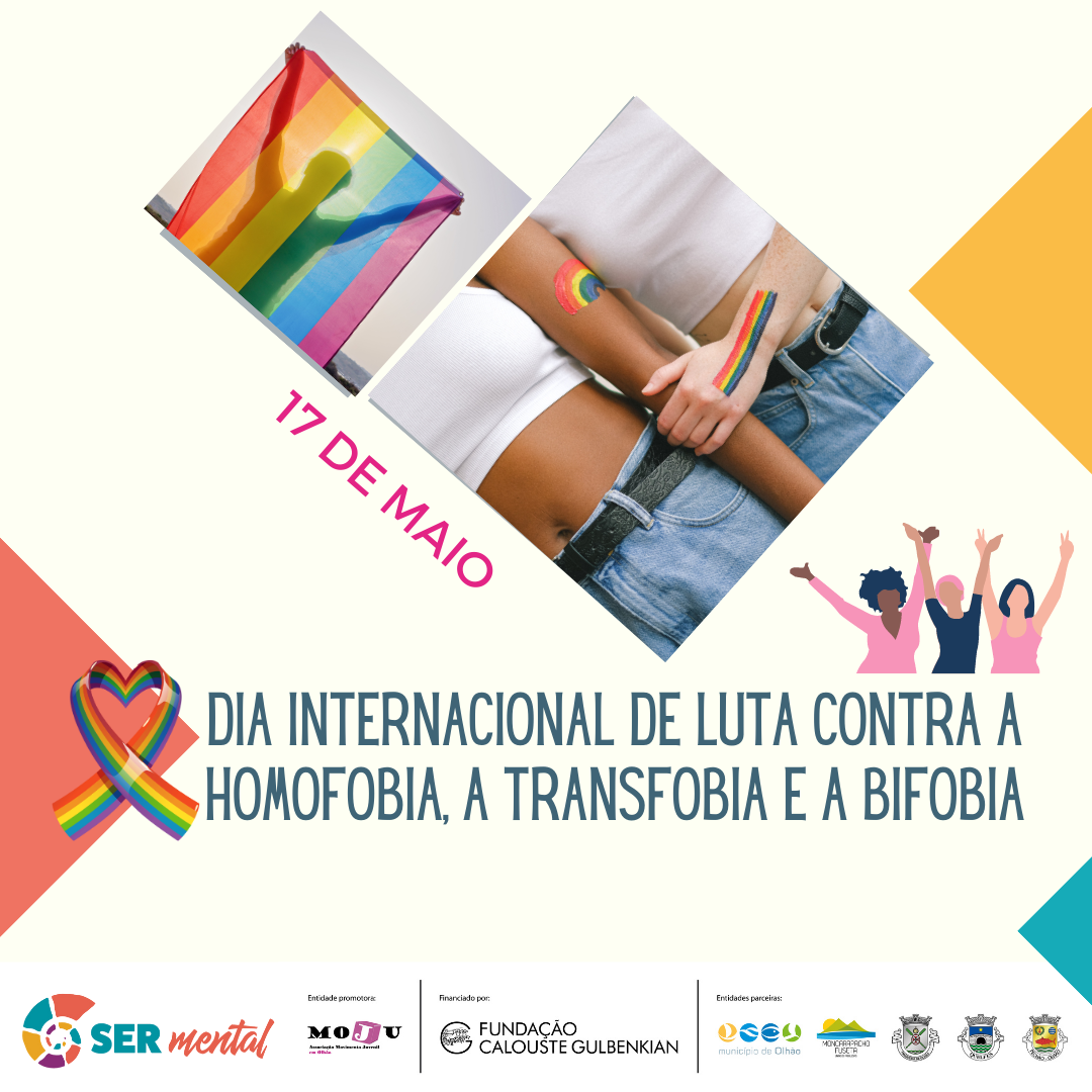 Dia Internacional contra a Homofobia, a Transfobia e a Bifobia - SER Mental